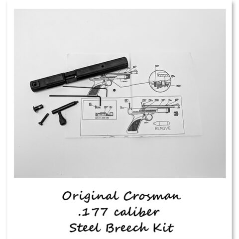 Original Crosman 1377 Steel Breech Kit w/instructions - Maverick Custom ...